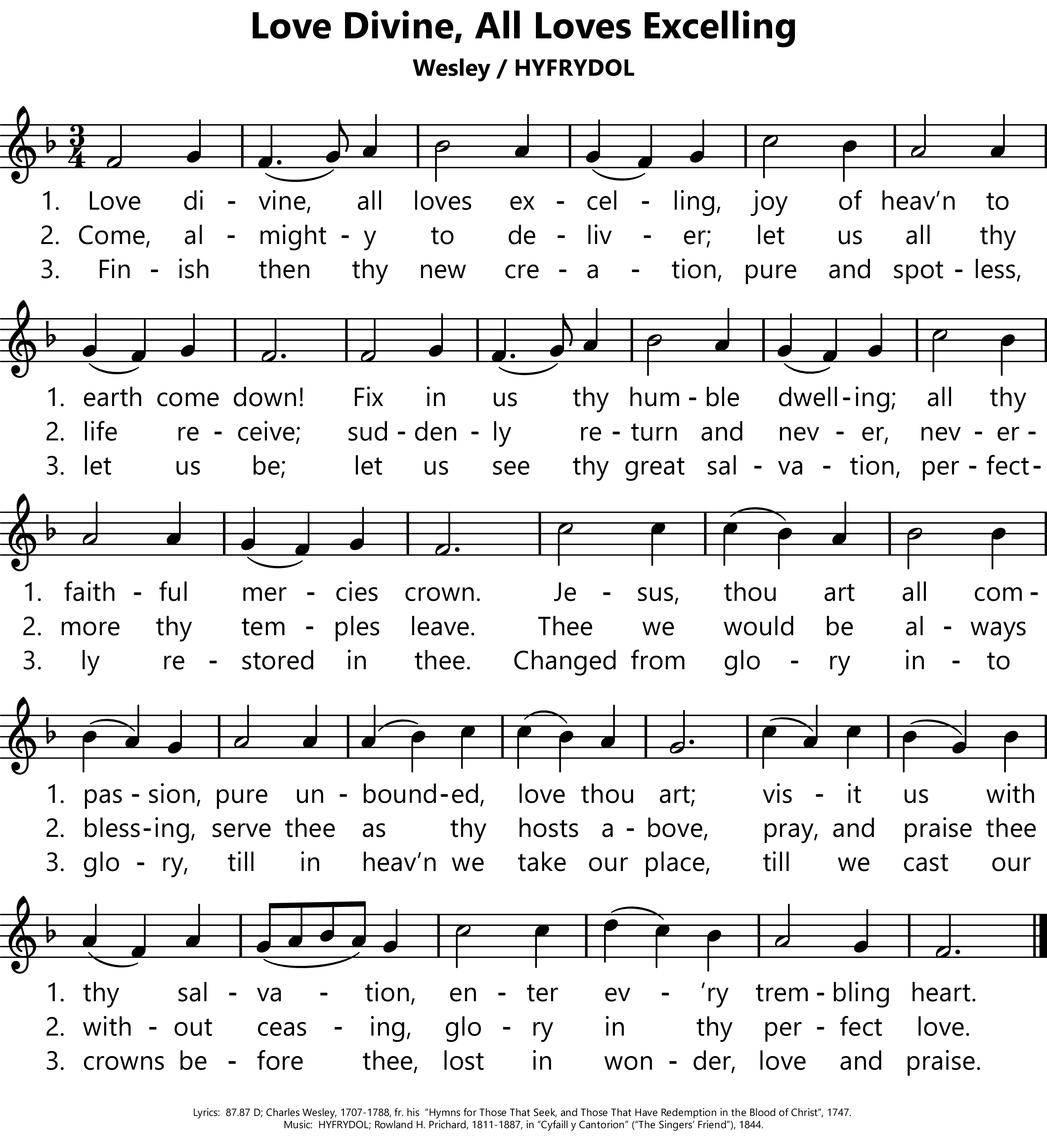 Hymn Tunes